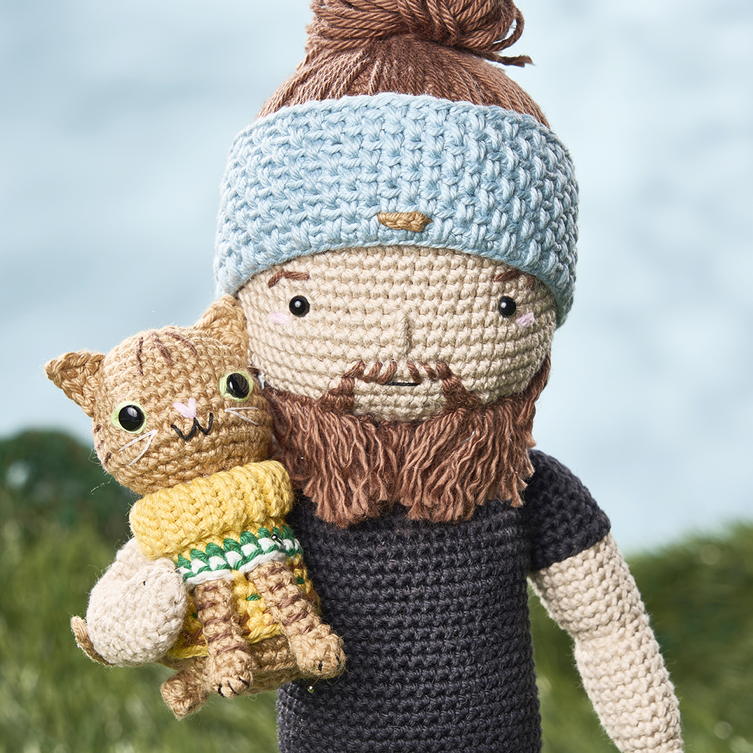 Dean & Nala Crochet Dolls - 1bike1world